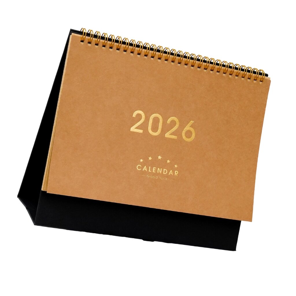 Ежемесячный календарь на 2026 год, Карманный календарь, Креативный ежедневник для украшения рабочего стола, Портативный Маленький настольный органайзер