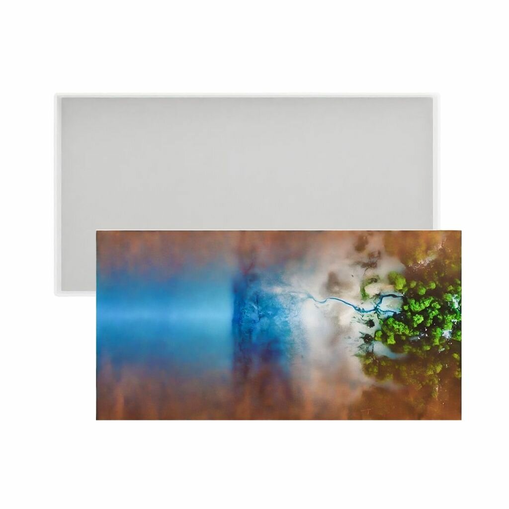 Формы для эпоксидной смолы, прямоугольные формы для разделочных досок и столов