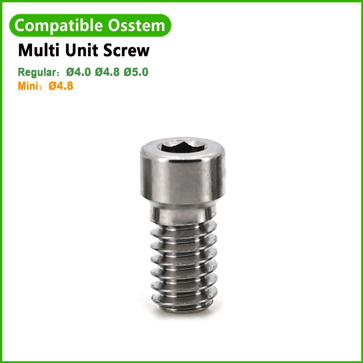 Osstem Multi Unit Abutment Винты для имплантов