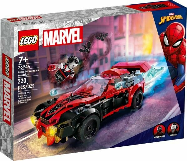 Lego 76244 Super Heroes Майлз Моралес против Морбиуса