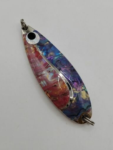 Блесна Daiwa AKIAJI CRUSADER-W, Salmon Special, колеблющаяся, 45 гр. 8 см