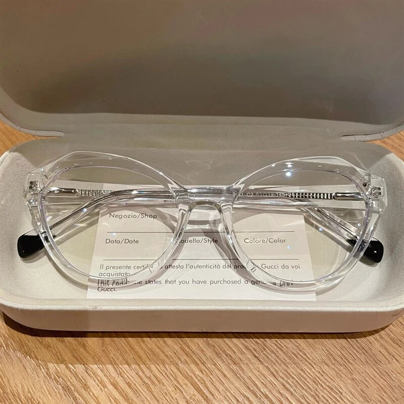 Женские очки для чтения CLLOIO, C2-Transparent, +250