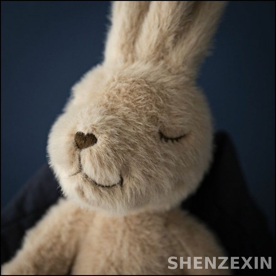 Плюшевые игрушки Кролик , дизайнерская серия кукол, куклы из искусственного соболя верблюжьего цвета