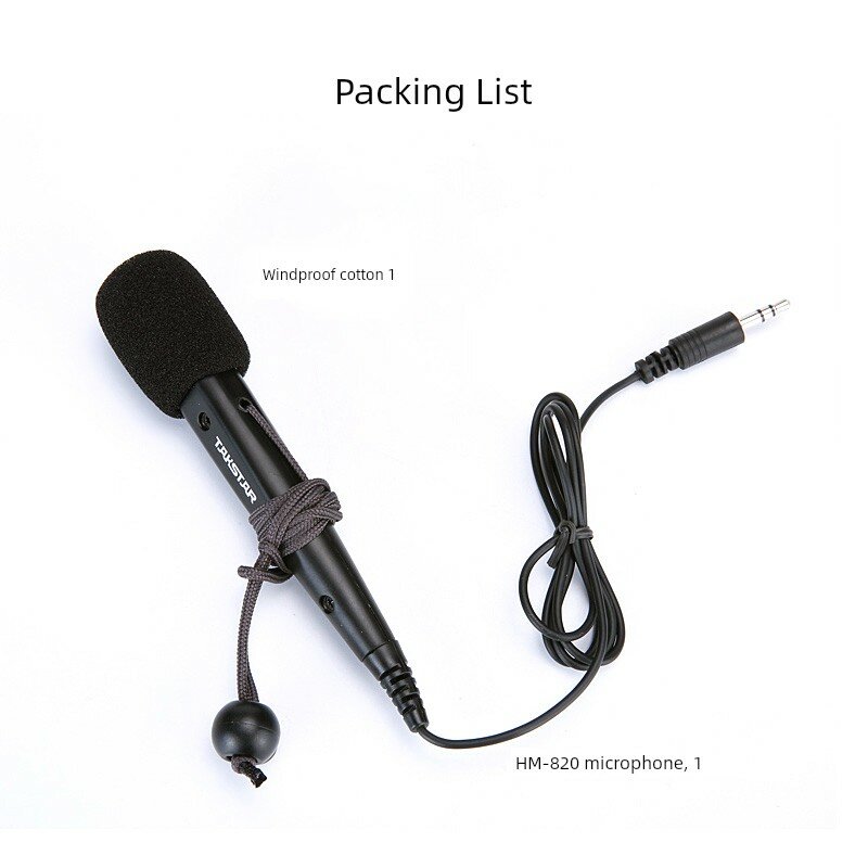 Ручной микрофон Takstar HM-820, мини-микрофон для преподавателей, беспроводной микрофон. Ручной микрофон HM-820 (для