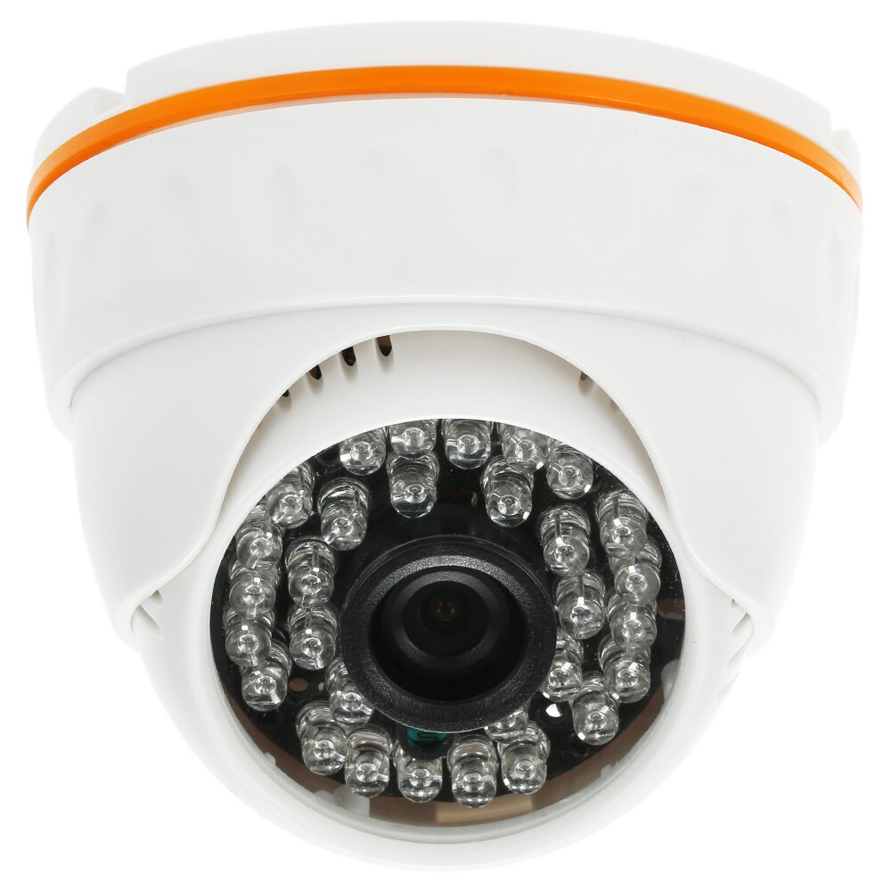 1080P HD POE IP Dome Camera 2.0MP 3.6mm 36PCS IR Lamps H.265 H.264 H.265+ P2P Night View IR-CUT Motion Phone APP Remote Control Home Security