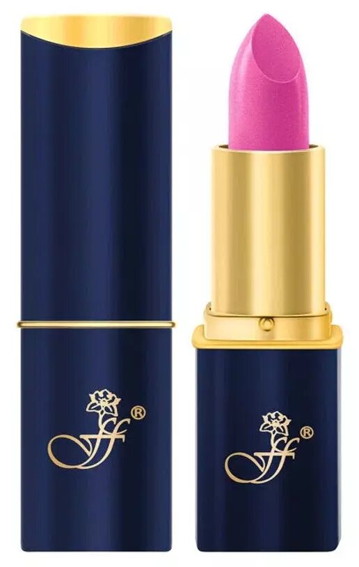 FFLEUR Помада для губ L-24 "Розовое пламя" перламутровая №408