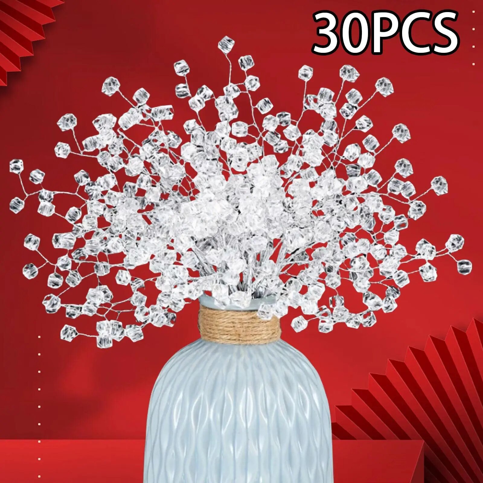Искусственные букеты Kesoto из акрила 30 штук