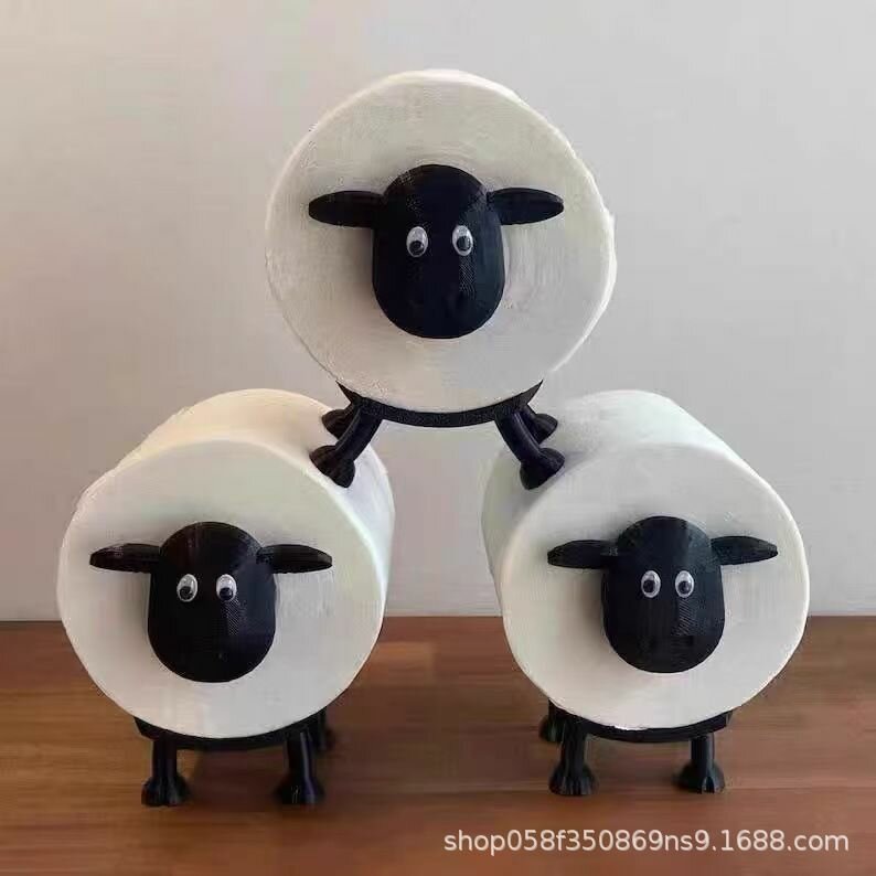 Держатель для туалетной бумаги с милым котом, который легко устанавливается для декора ванной комнаты, дома, офиса или спальни - Идеальный подарок для друзей