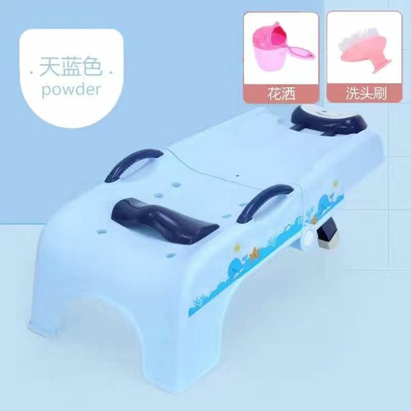 Детская кресло-кровать для мытья волос, стул для мытья волос младенцев, домашний табурет для детей, складной, оптом