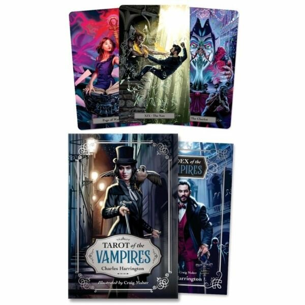 Карты Таро "Tarot of the Vampires" Llewellyn / Таро Вампиров 65620