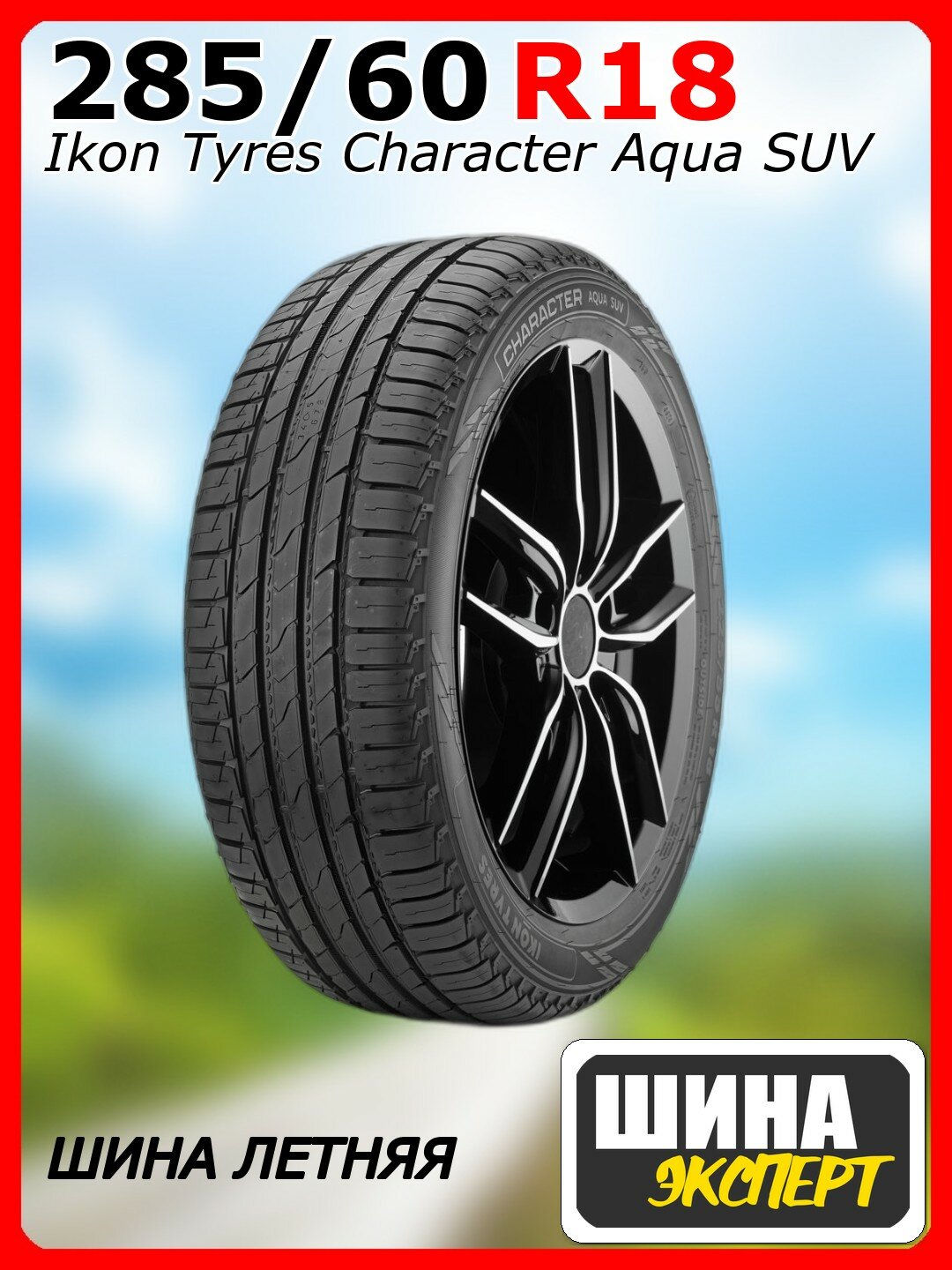 Шина летняя Ikon Tyres 285/60/18 V 116 Ikon Character Aqua SUV для легковых автомобилей T743147