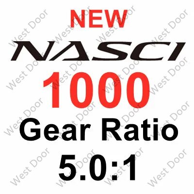 SHIMANO NASCI безынерционная катушка для спиннинга Красный, 1000