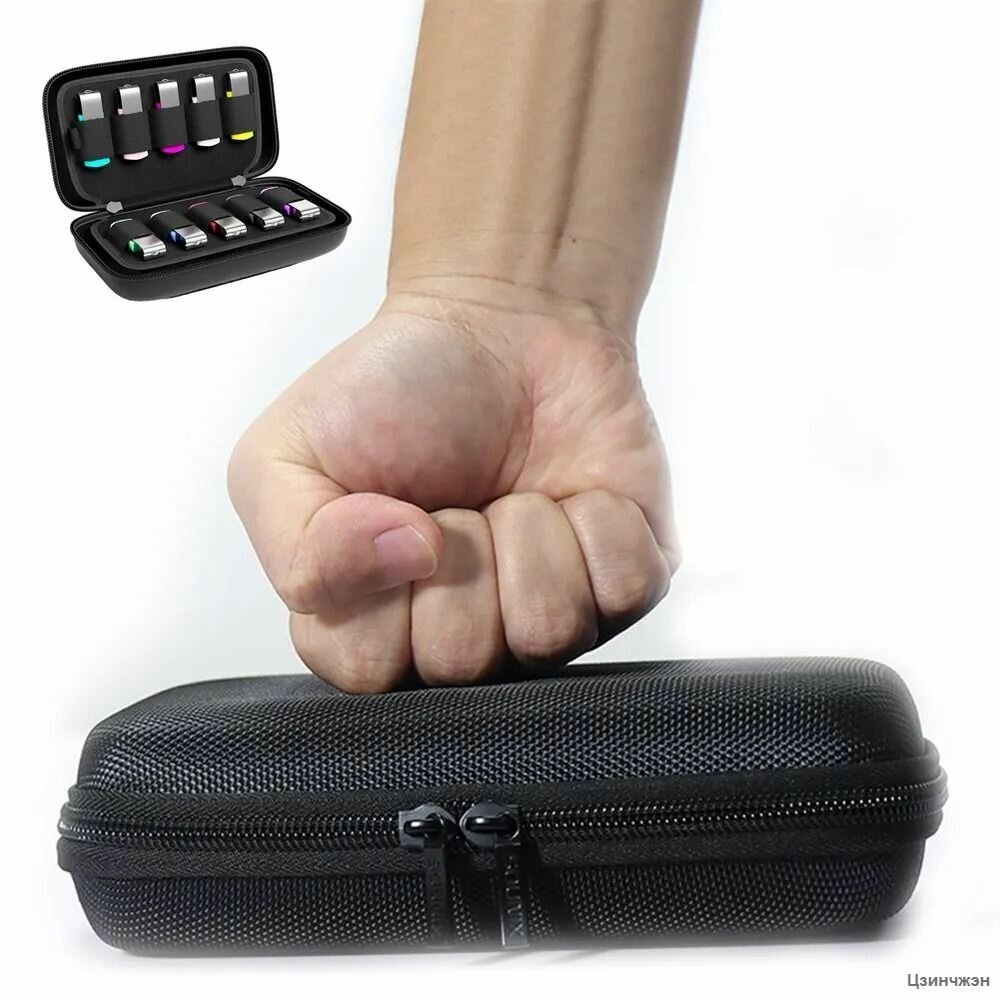 Жесткий чехол для флешек на 20 слотов, ударопрочный, пылезащитный, антистатический