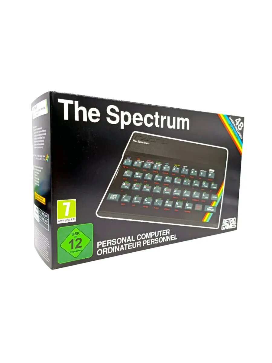 Ретро-компьютер The Spectrum (48 игр)