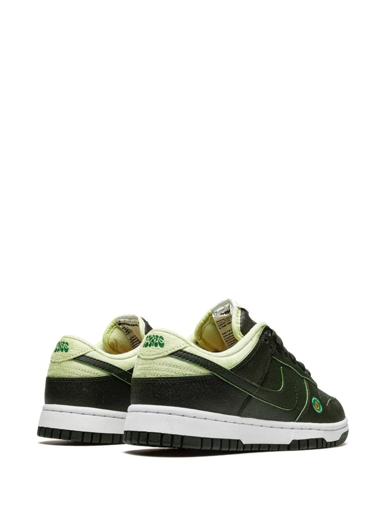 Кроссовки NIKE Dunk Low, размер 8.5 US, зеленый — фото 1