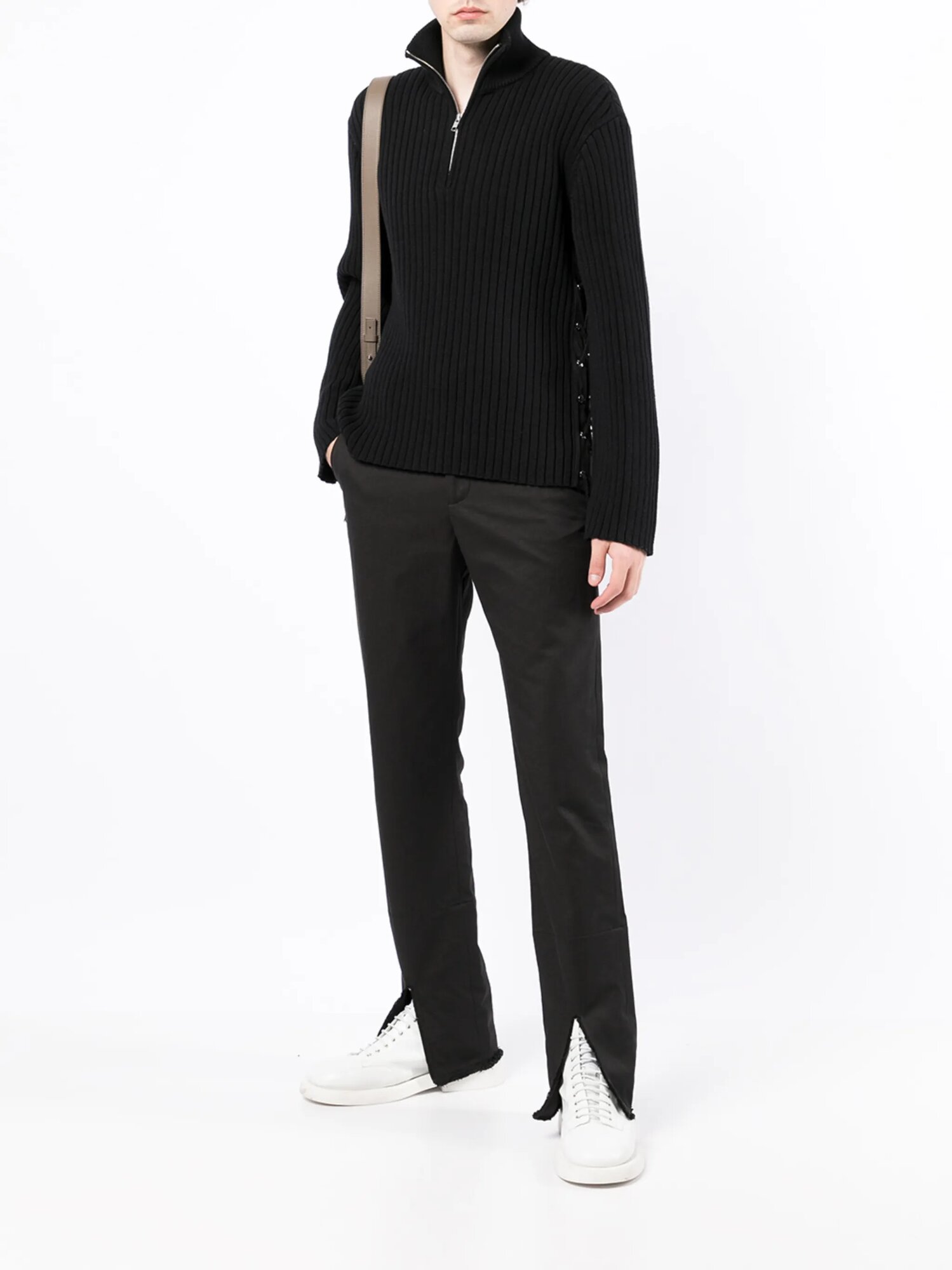 Брюки классические Dion Lee, размер XS, черный — фото 1