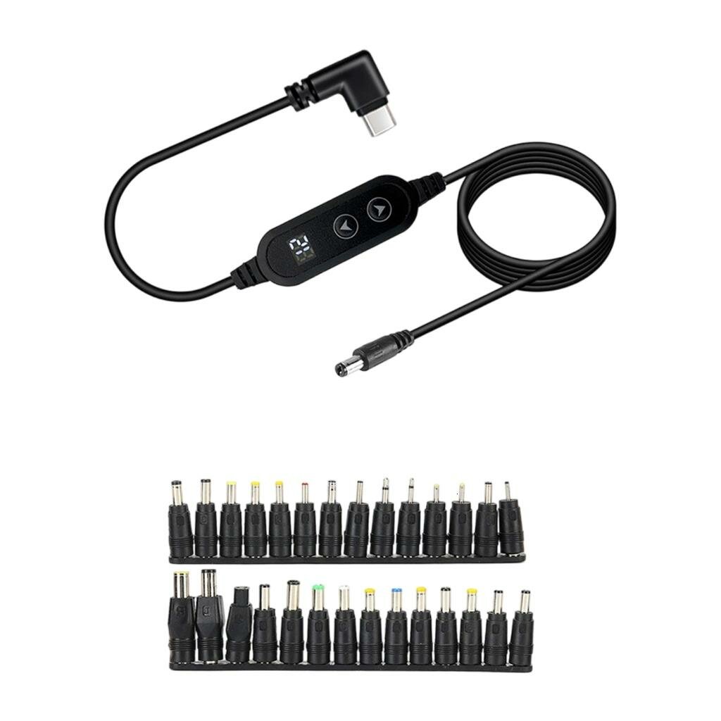 Кабель Type-C с регулировкой 5-20 В, F