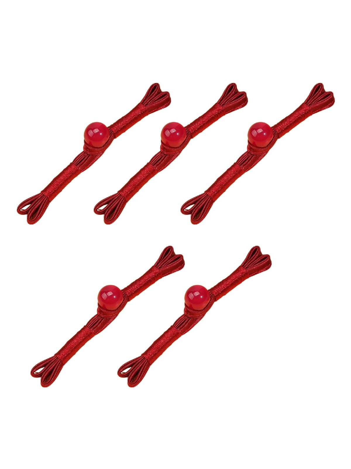 Китайская застежка из бусин Чонсам Традиционный аксессуар для костюма 5ШТ