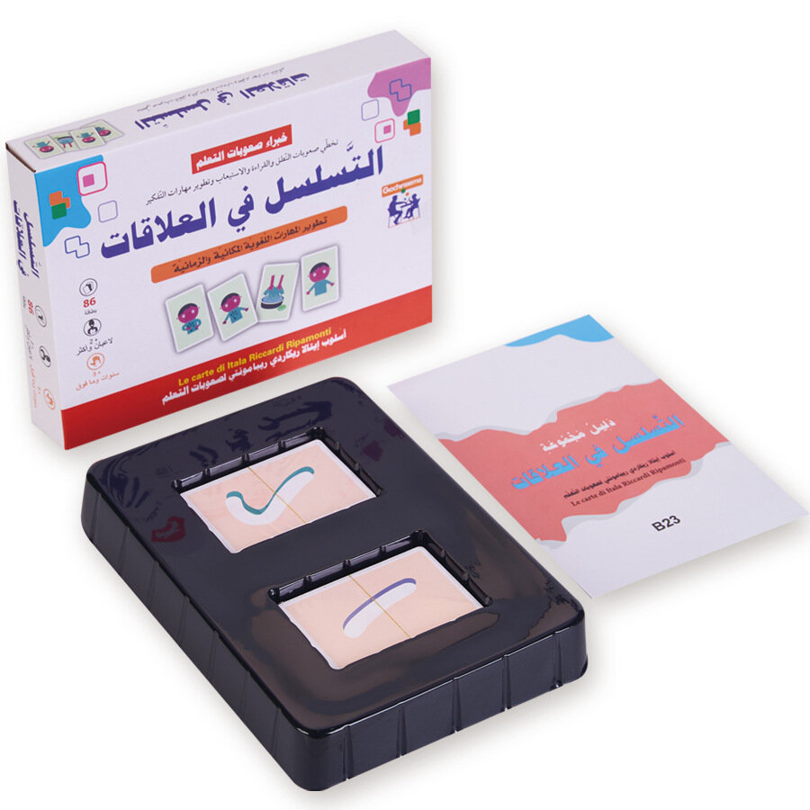Набор карт для игры на арабском языке, традиционная настольная игра для семейного досуга, модель B23