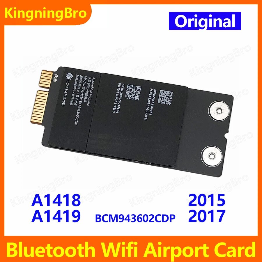 Оригинальная Wi-Fi карта BCM943602CDP для iMac 21,5", 27" 2015-2017 годов Original Used