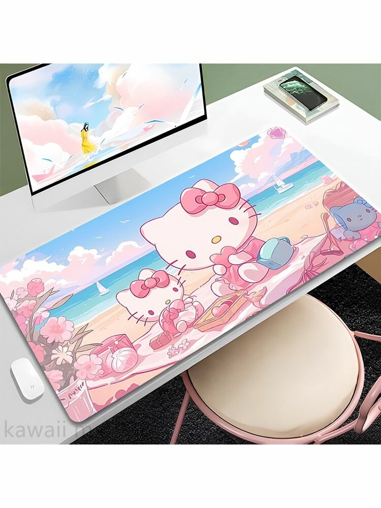 Коврик для мыши Hello Kitty "Speed+Control", 40 x 90 см, противоскользящий, игровой
