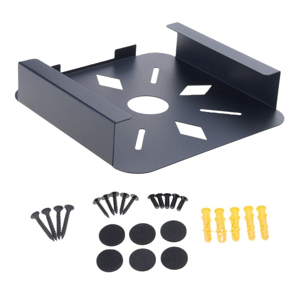 Dense Computer Tiny Stand Highlighting Mild Steel Substance And Multiple Mounting Preferences
