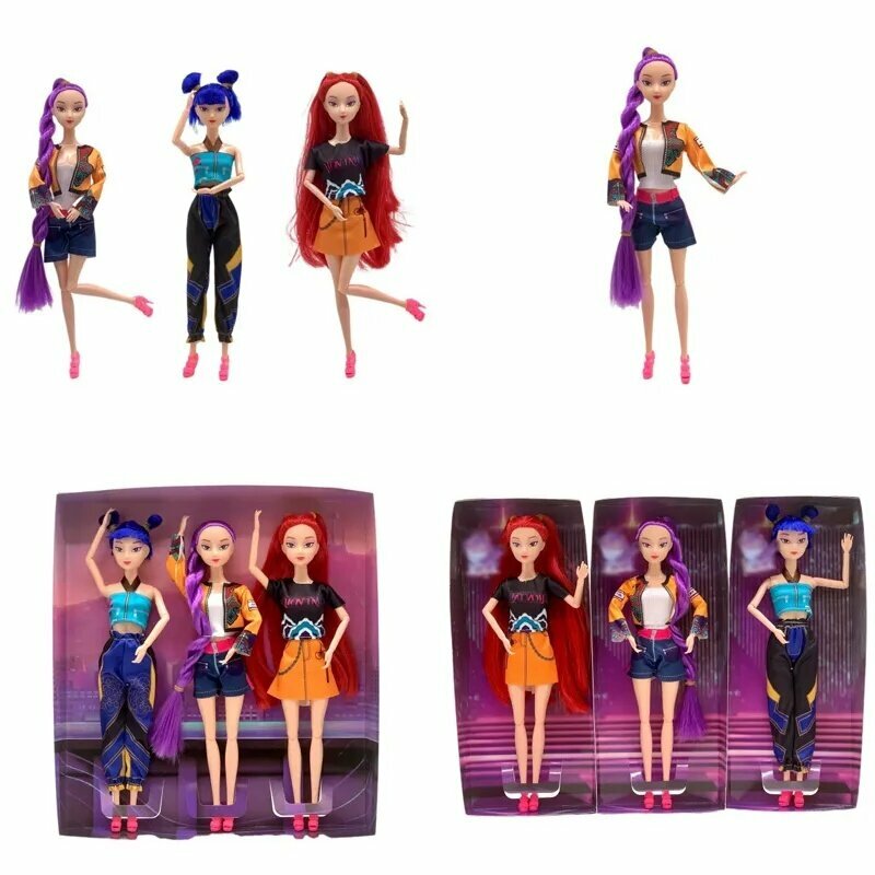 Стильная кукла в образе охотника на ведьм: детализированная, модная K-POP игрушка, для коллекции или подарка на день рождения