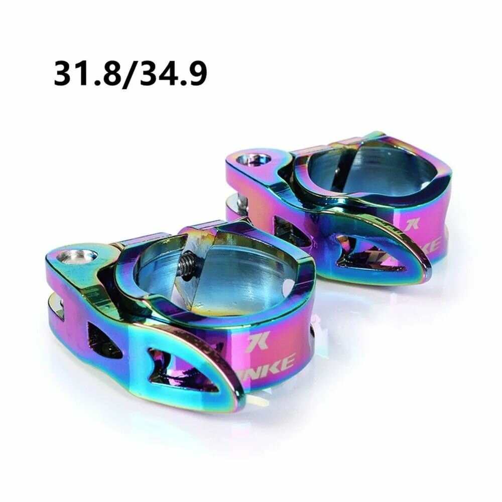 Зажим для подседельного штыря велосипеда, быстросъемный зажим для подседельной трубы шоссейного велосипеда 31,8/34,9 мм