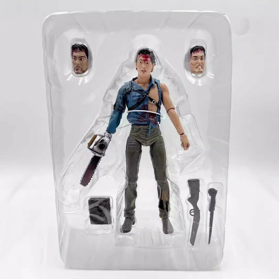 Серия фильмов NECA Evil Dead 2 Limited Edition, 7-дюймовая подвижная модель, фигурка, украшения, цветная коробка