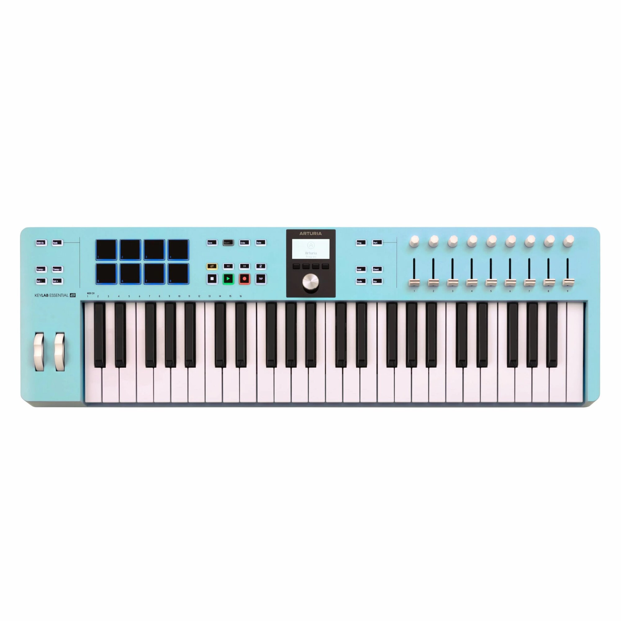 MIDI-клавиатура Arturia KeyLab Essential 49 MK3 Aquamarine