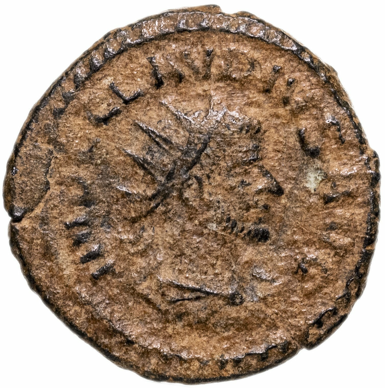 Римская империя, Клавдий II Готский, 268-270 годы, Антониниан Нептун, Медь, в сохранности VF