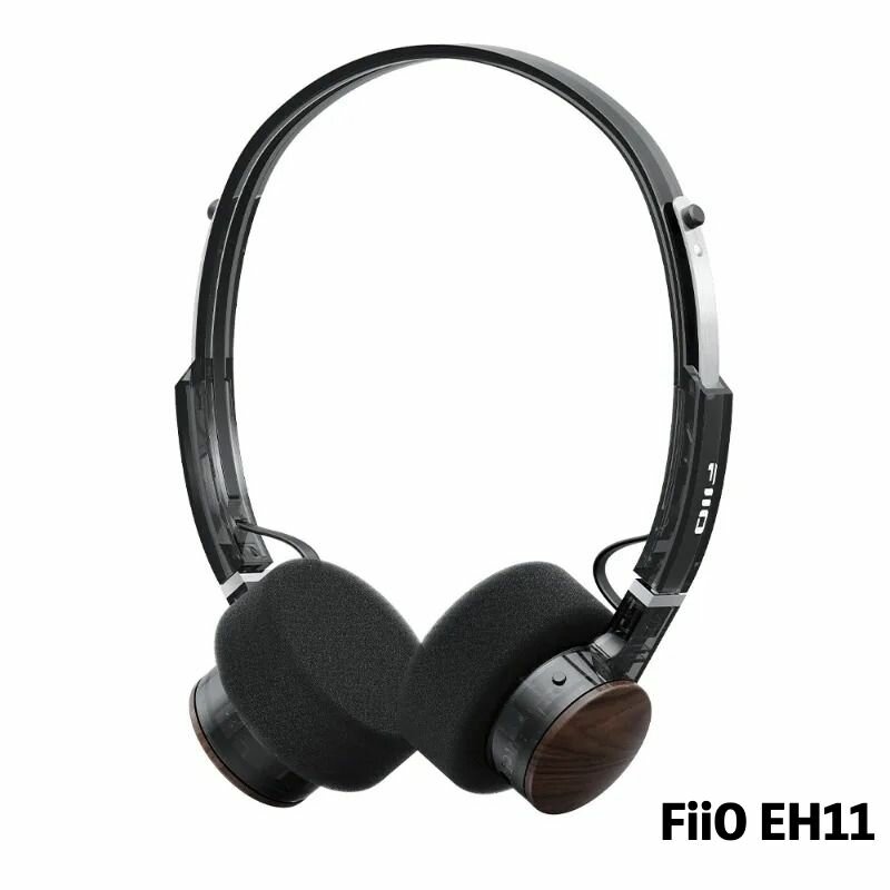 FiiO EH11 Ретро-гарнитура LDAC Bluetooth 6.0 Небольшие наушники с накладным дизайном, 40 мм Большой динамический драйвер