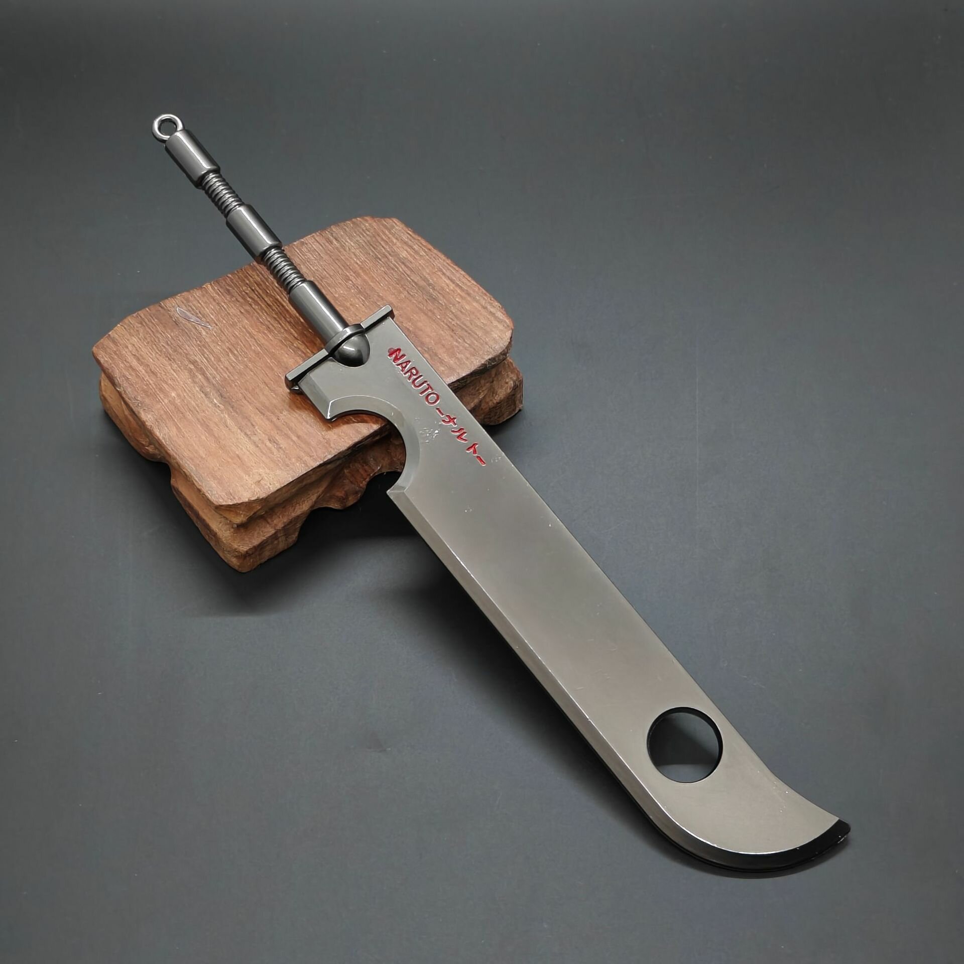 Товары по аниме Наруто, модель ножа Асумы, игрушка из сплава металла, оружие Орочимару, великий меч, драконий клинок