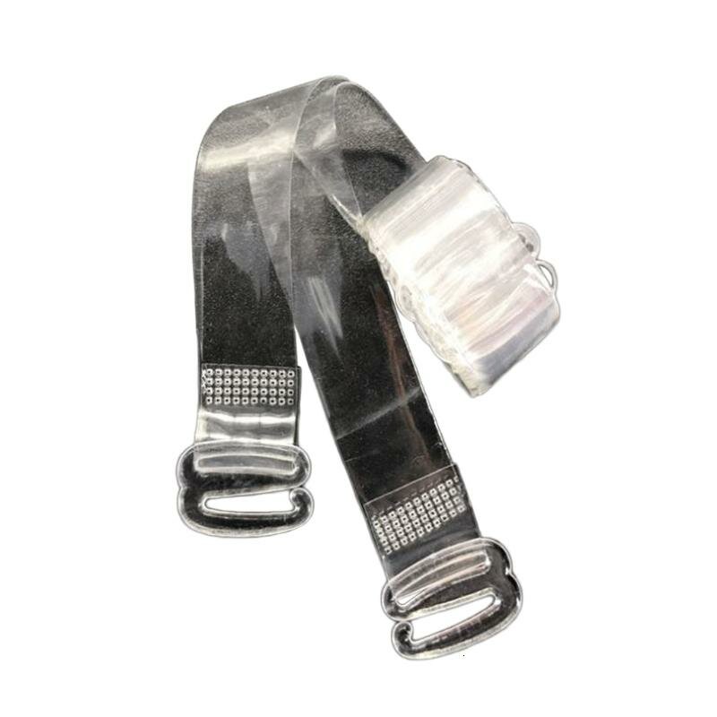 Прозрачные съемные бретели для женщин, 1 пара, Прозрачный