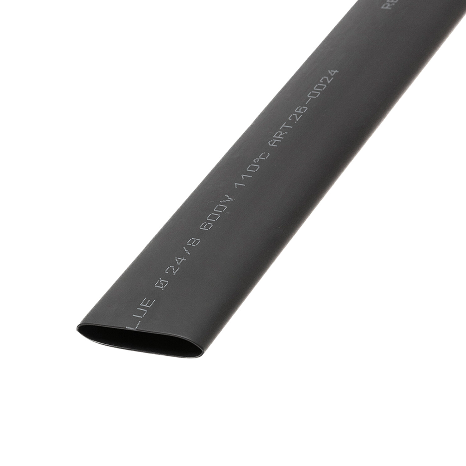 Трубка термоусаживаемая сттк (3:1) двустенная клеевая 24,0/8,0мм, черная, упаковка 5 шт. по 1м REXANT