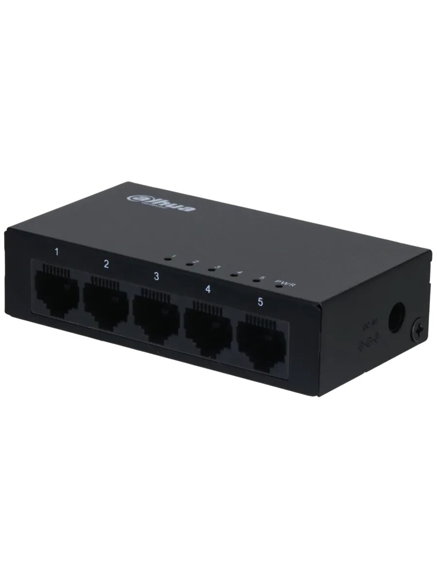 Коммутатор DH-PFS3005-5GT-L 5-портовый гигабитный