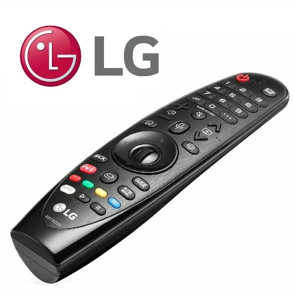 Пульт ДУ LG Magic Remote AN-MR20GA для SMART телевизоров LG с кнопкой "IVI" черный