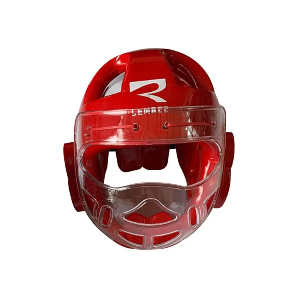 Съемный шлем для тхэквондо Красный, М, Красный