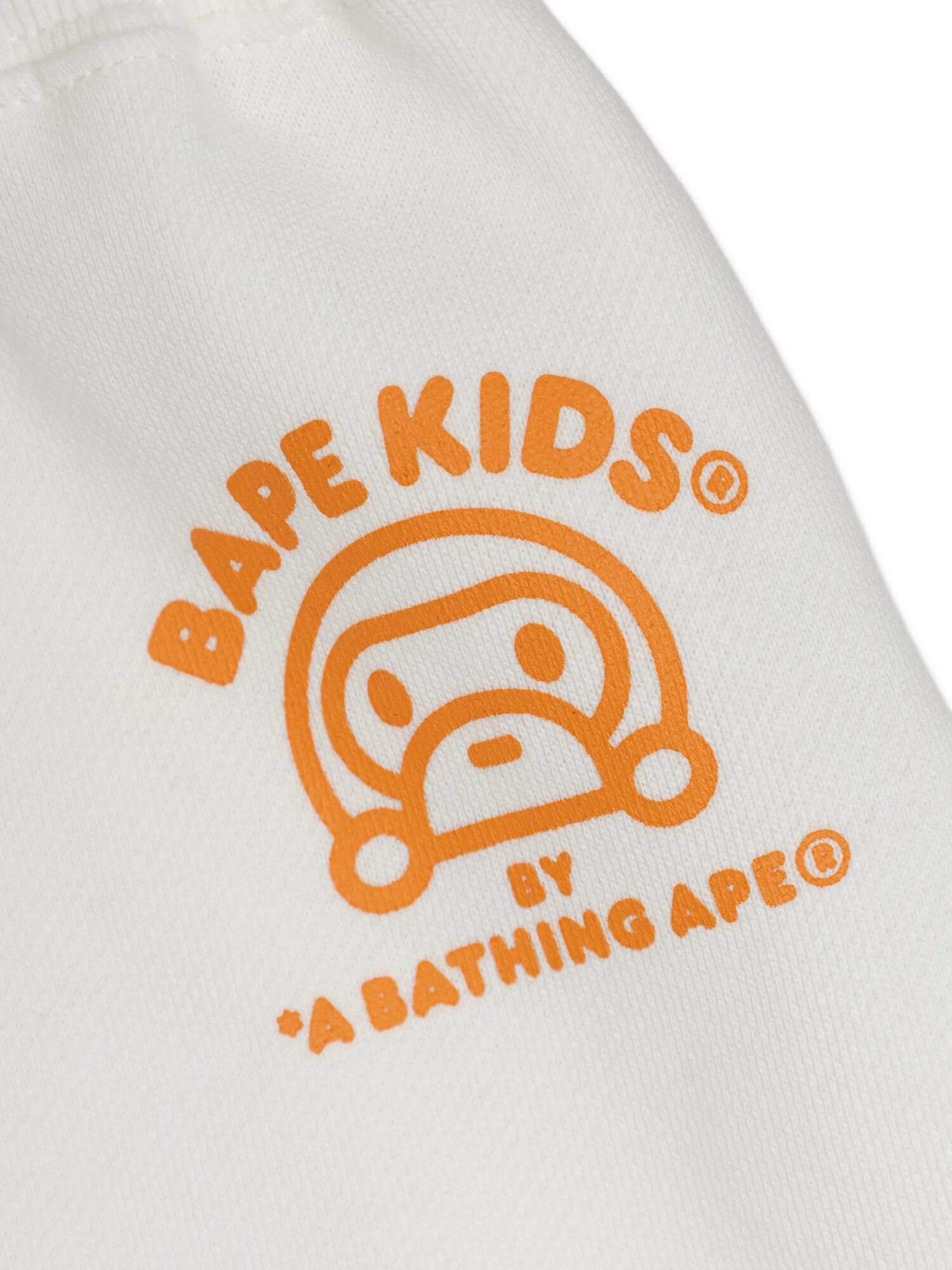 Брюки A BATHING APE, размер 80, белый — фото 1