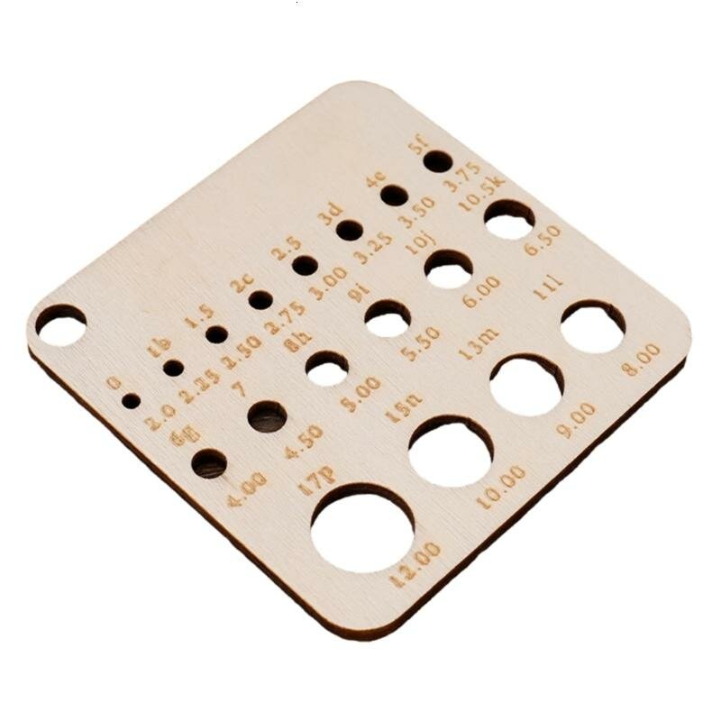 Линейка для вязания деревянная, Стиль K