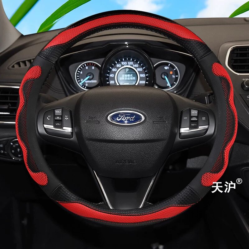 Автомобильные коврики Ford Escape Mondeo Kuga Fiesta Дышащие Красные Модель 1840 95-110 Символов