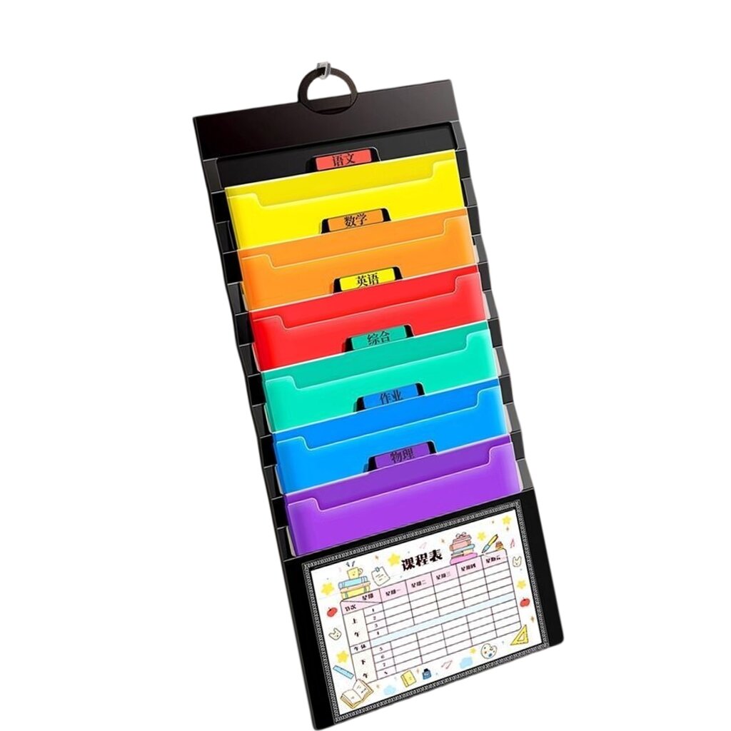 Складная Сумка Для Файлов с 6 Карманами, Расширяемый Органайзер Для Документов Размером С Букву, Органайзер Для Файлов Большой Емкости, Сортировочный Кейс для Офиса