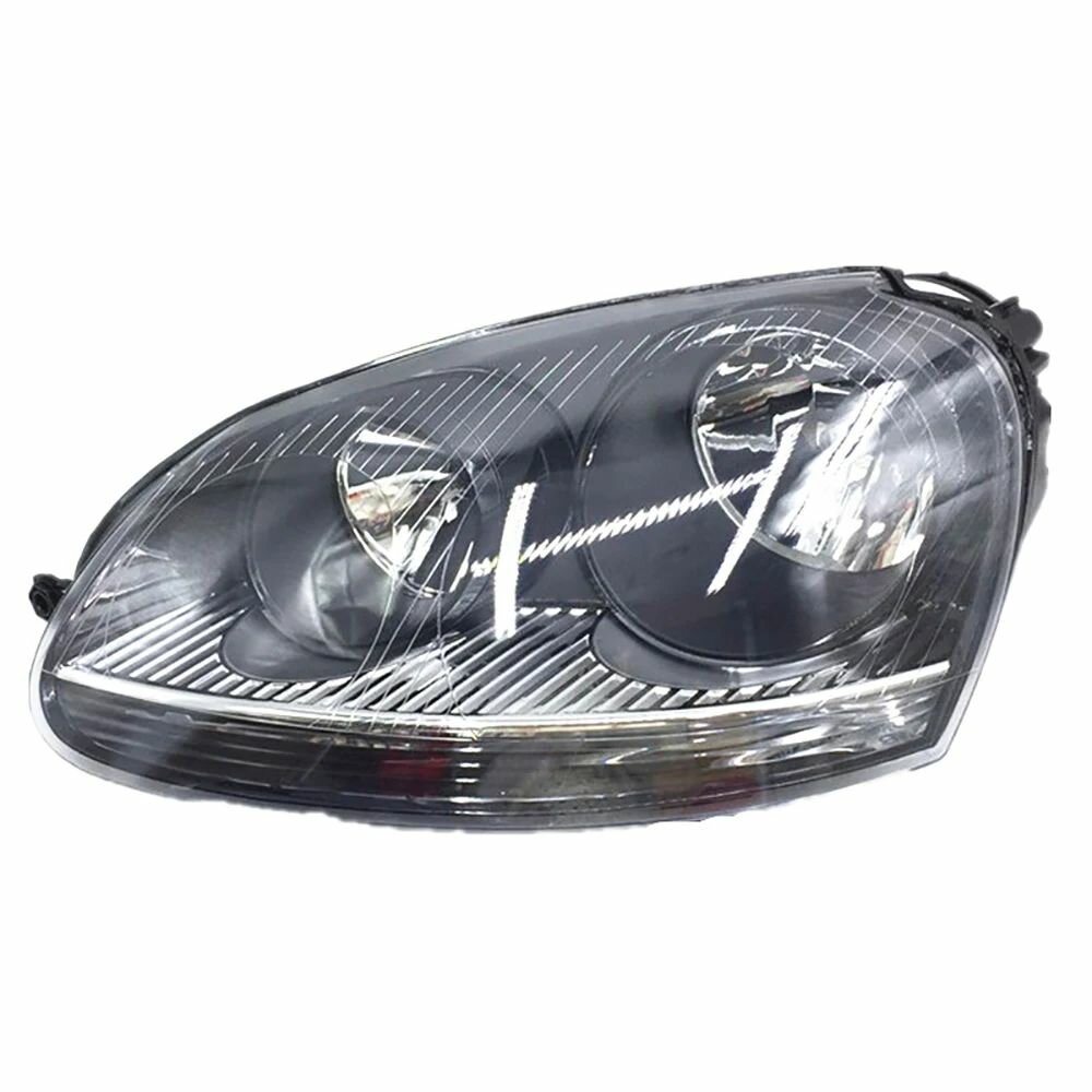 Фара автомобильная, 1 шт, арт. VW Jetta Sagitar Golf 5 2006 - 2011 Black 6 Pin