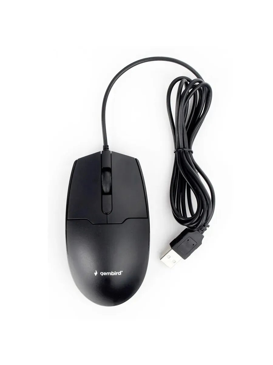 Мышь проводная оптическая MOP-425 1000 DPI, 1.8м