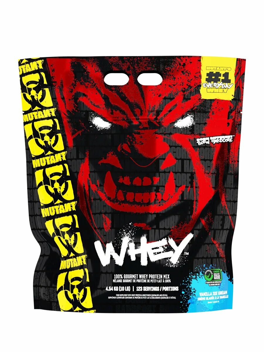 Mutant Whey (4,54 кг) Ваниль