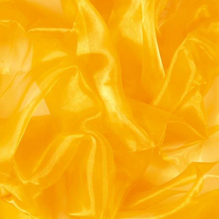 Органза Saffron (шафрановый) 500*140 см