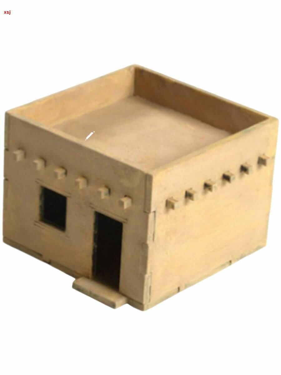 Набор моделей зданий 1:72 для диорамы песочного стола, деревянный дом, сборка своими руками, аксессуар в стиле А