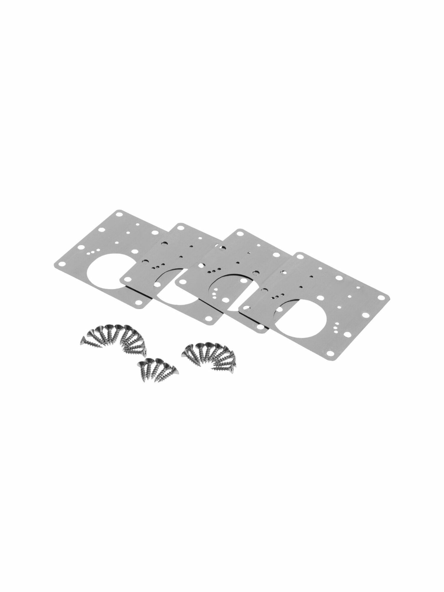 Ремкомплект для мебельной петли тундра, 8×8 см, набор 4 шт.