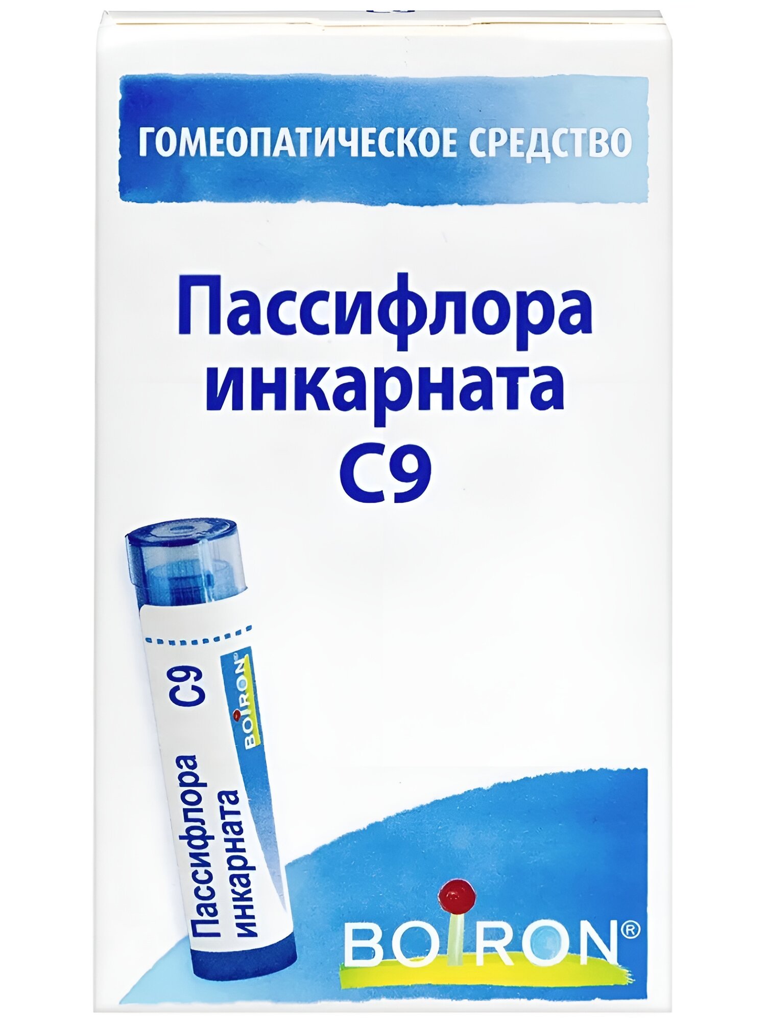Гомеопатический препарат Лаборатория Буарон "Пассифлора", гранулы, С9, 4 г
