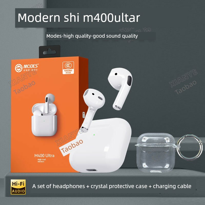 MODES M400 PRO Высококачественные беспроводные наушники с басом, чистым звуком для звонков и игр, включая